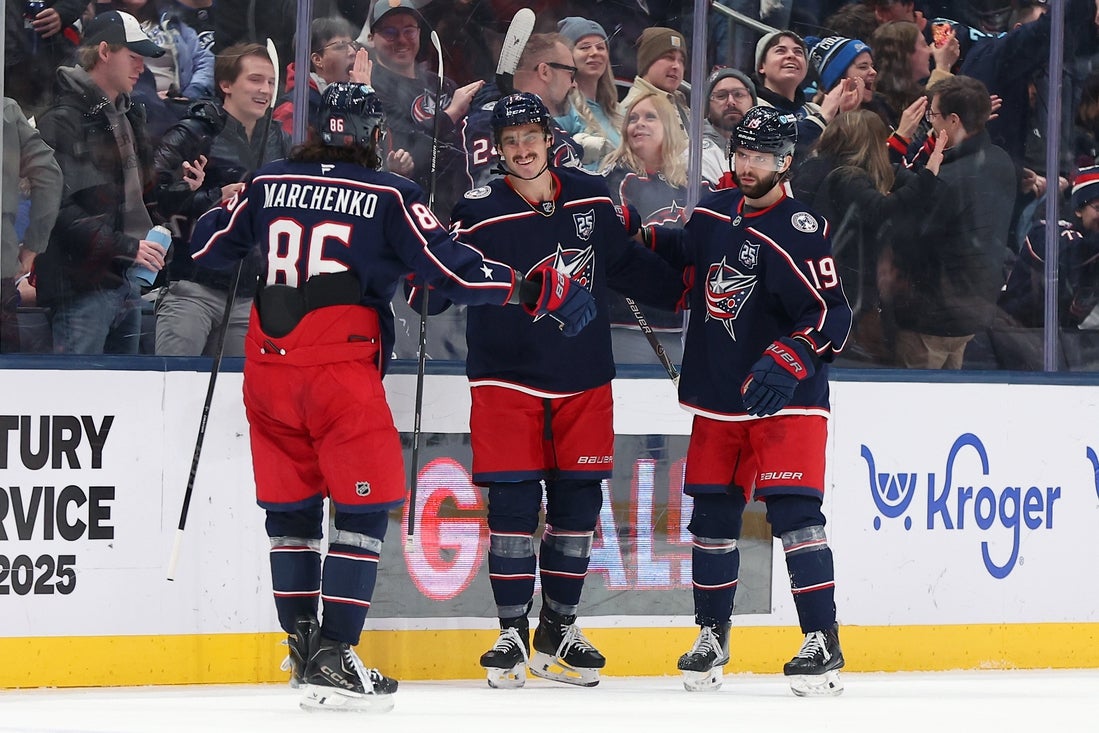 Mason Marchment has Blue Jackets riding high entering Kings matchup ...