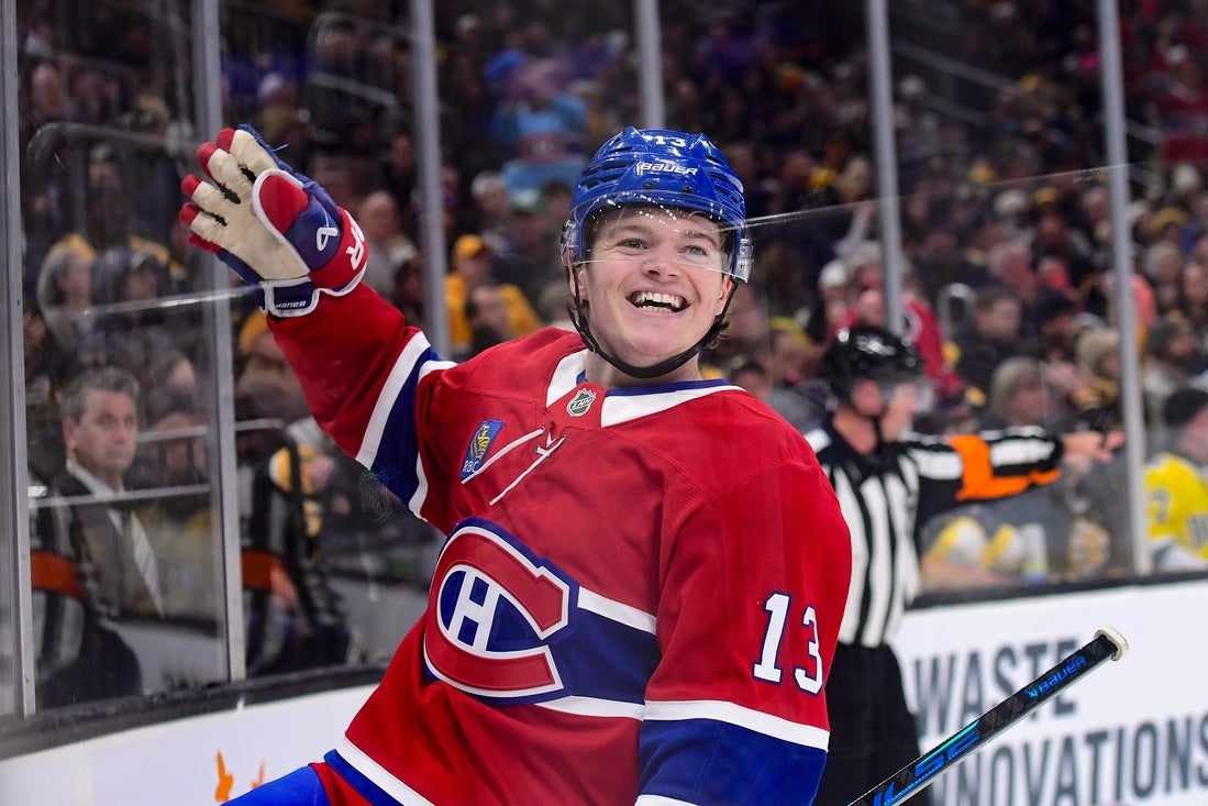 Cole Caufield, Habs out to extend Knights' tough stretch - Field Level ...