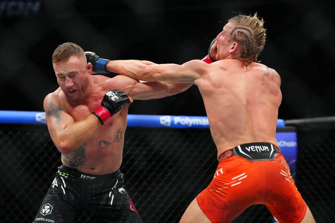 UFC debut sets streaming records for Paramount+ - Field Level Media ...