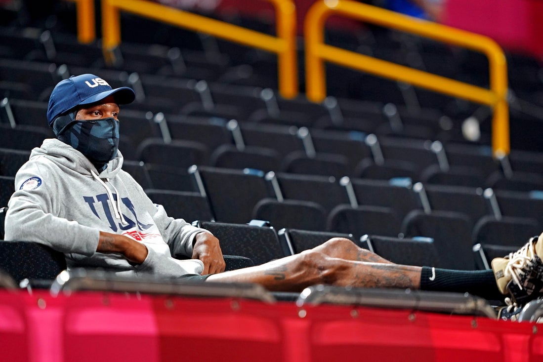 Kevin Durant not ruling out playing for Team USA in '28 Games - Field ...