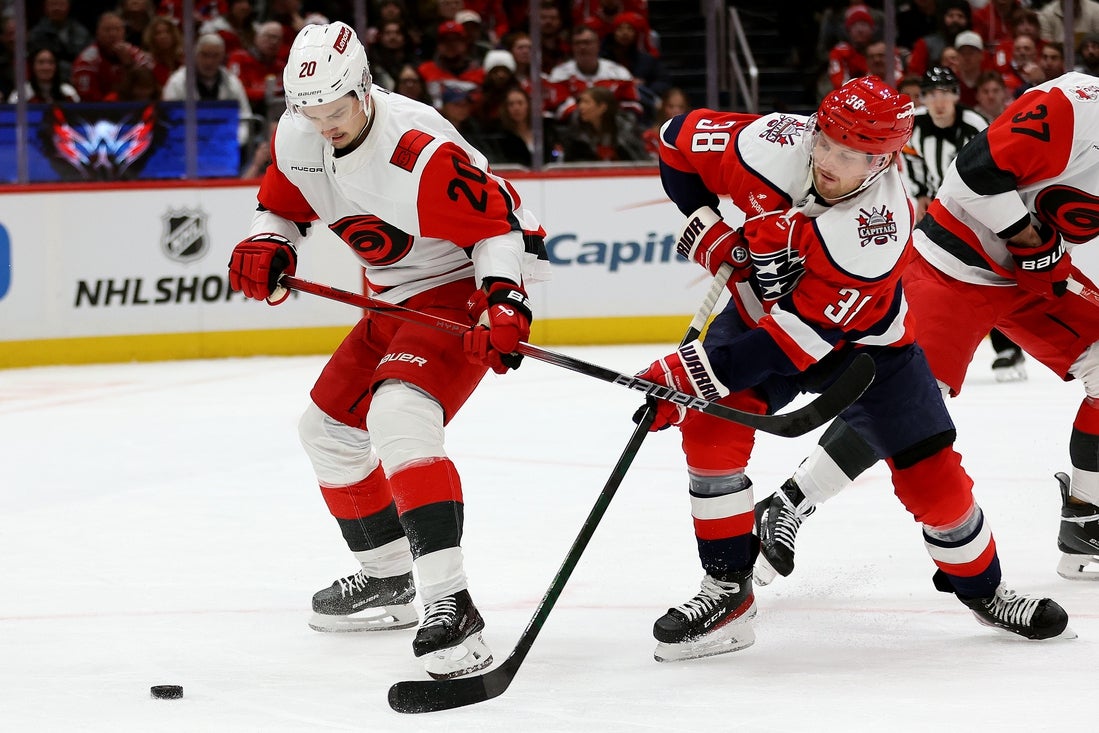 Hurricanes avoid collapse vs. Kings with Sebastian Aho's OT winner ...