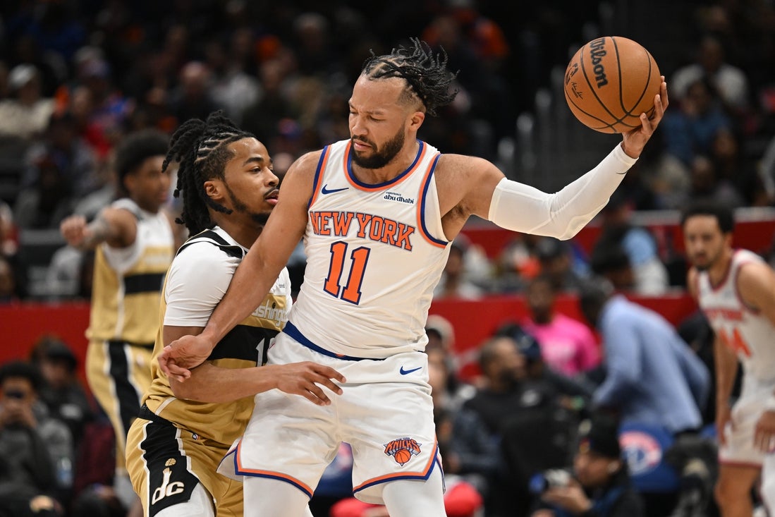 Knicks waltz past Wizards for seventh straight victory - Field Level ...