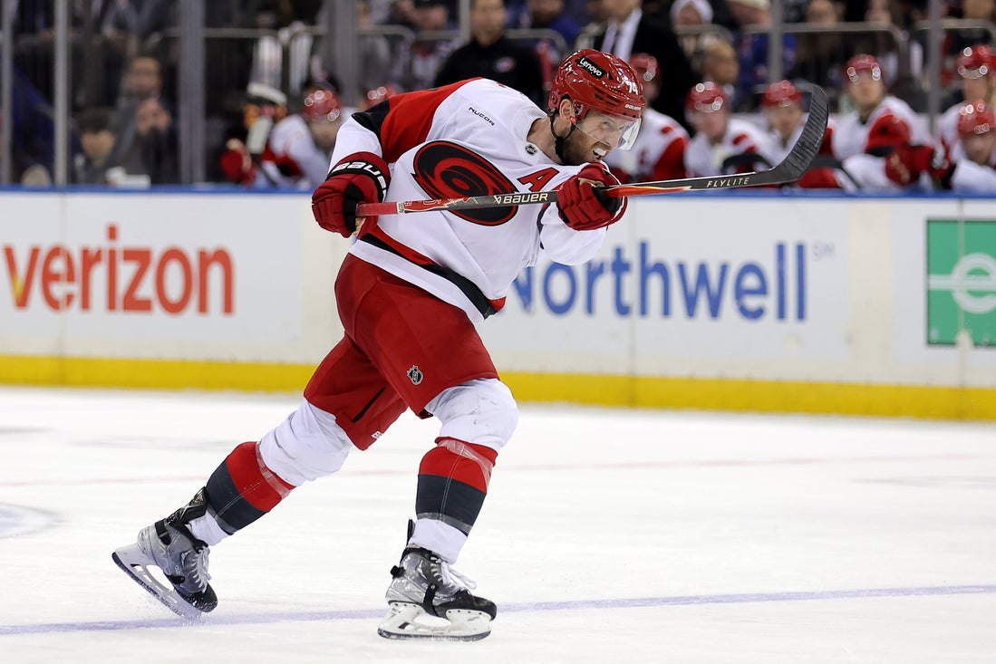 Hurricanes eager to regain pre-Olympic form vs. streaking Lightning ...