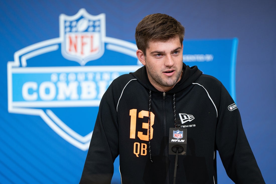 SEC rivals Garrett Nussmeier, Ty Simpson vying to be QB2 in 2026 draft ...