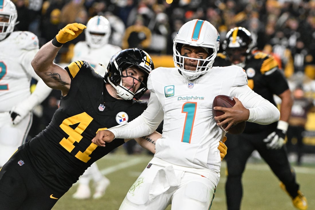 Tua Tagovailoa embraces 'fresh start,' competition with Falcons - Field ...