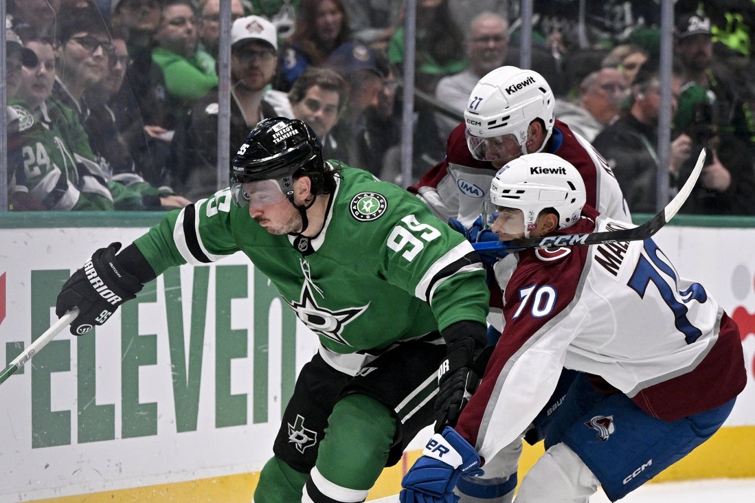 Valeri Nichushkin plays hero as Avs top Stars in battle of NHL's best ...