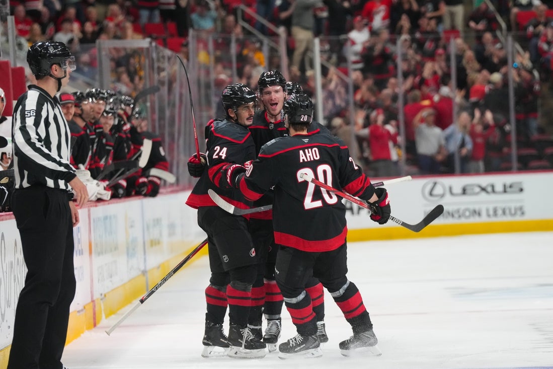 Star players riding hot streaks as Canes, Canadiens clash - Field Level ...