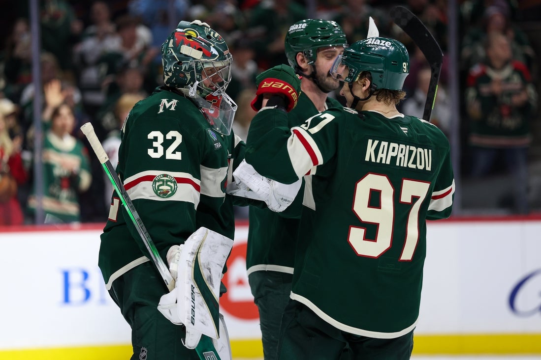 Kirill Kaprizov stepping up as Wild take aim at Flyers - Field Level ...