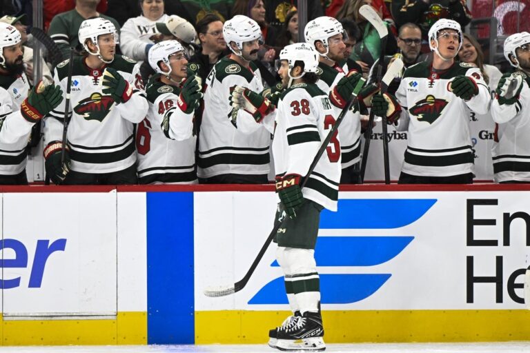 Wild deju vu: Minnesota again beats Blackhawks 4-3 beyond regulation ...