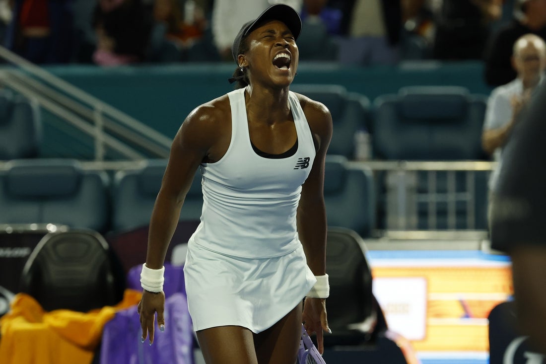Coco Gauff comes back to reach first Miami Open semifinal - Field Level ...