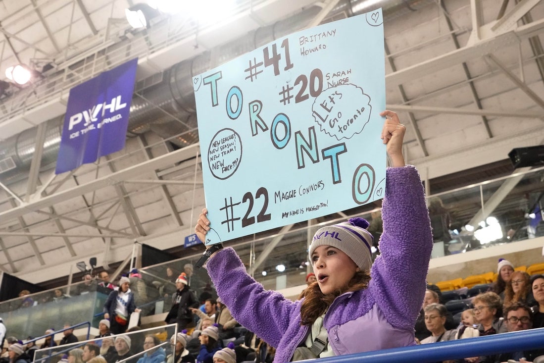 PWHL attendance to surpass 1 million fans for first time - Field Level ...