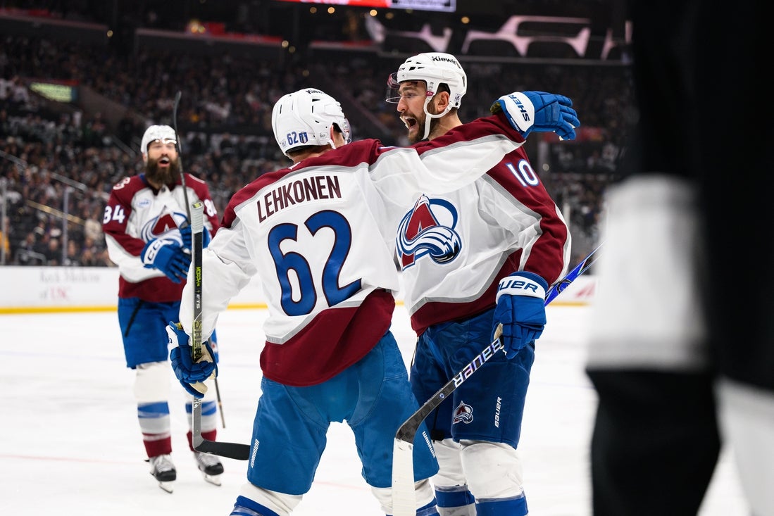 NHL roundup: Top-seeded Avs sweep Kings in Anze Kopitar's farewell ...