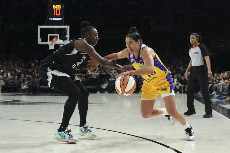 Sparks G Kelsey Plum, WNBA’s top scorer, sprains ankle in practice ...
