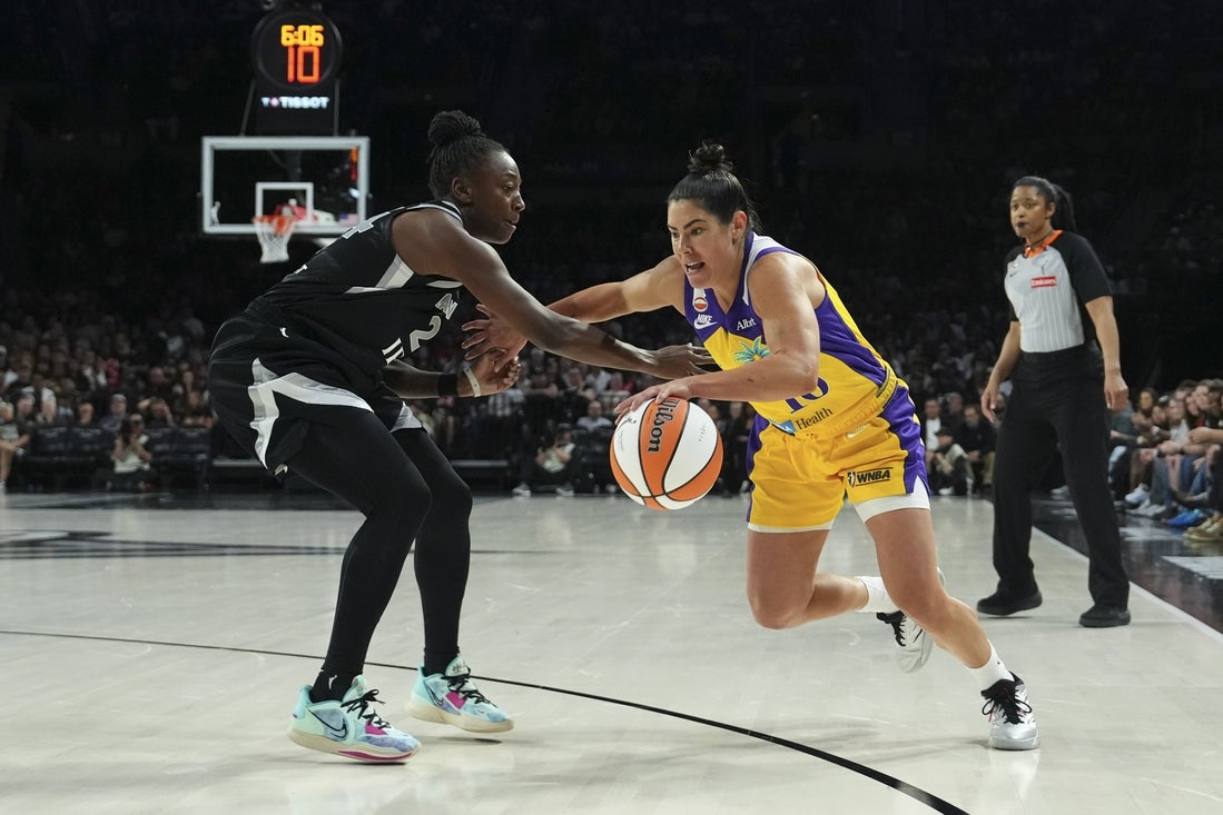 Sparks G Kelsey Plum, WNBA’s top scorer, sprains ankle in practice ...