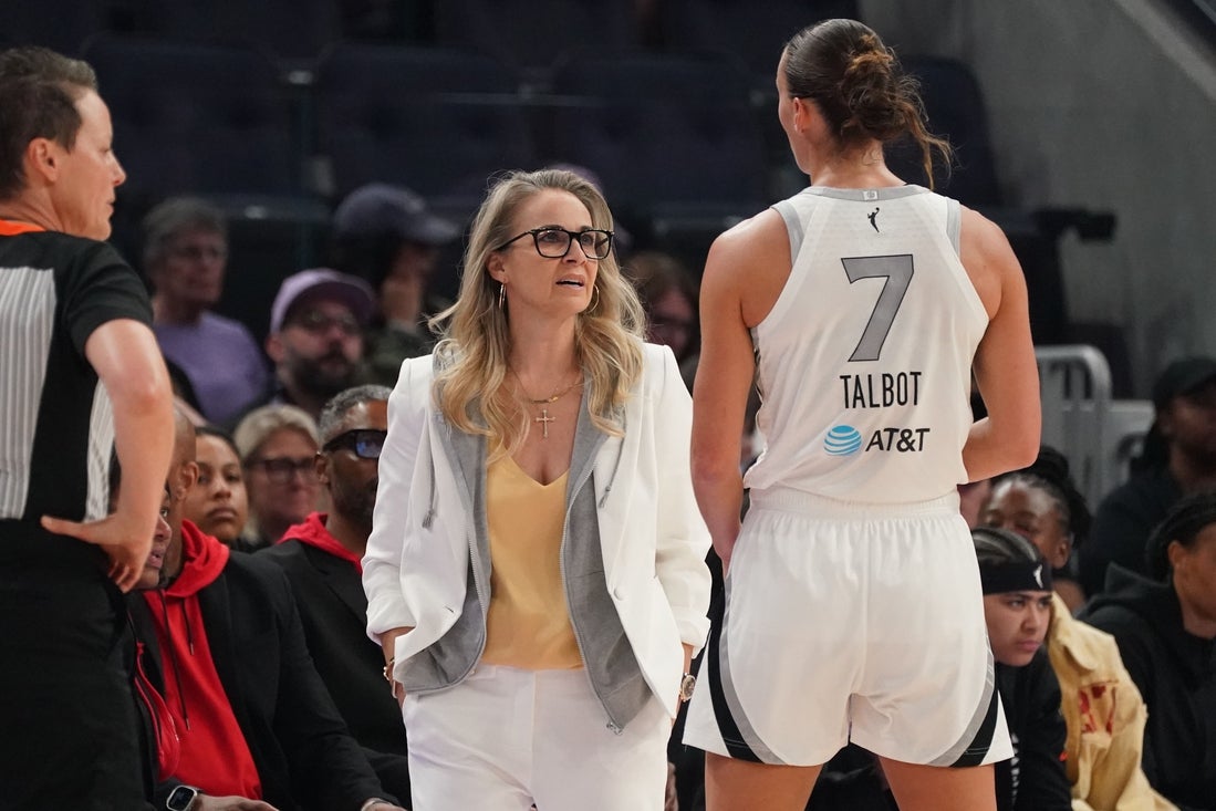 Aces coach Becky Hammon becomes 2nd fastest to 150 wins - Field Level ...